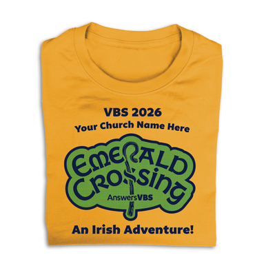 Easy Custom VBS T-Shirt - Two Color Design - Emerald Crossing VBS ...