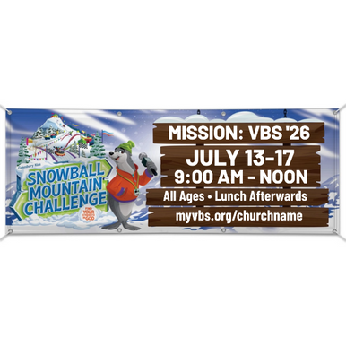 Easy Custom Outdoor Vinyl Banner - Personalize in Real Time - Snowball ...