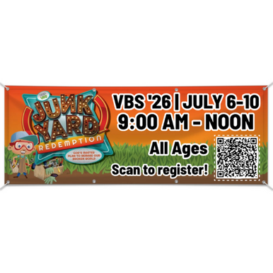 Easy Custom Outdoor Vinyl Banner - Personalize in Real Time - Junkyard ...