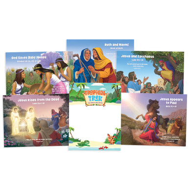 Bible Story Posters (Set of 6) - Tropical Trek VBS by CPH - Concordia ...