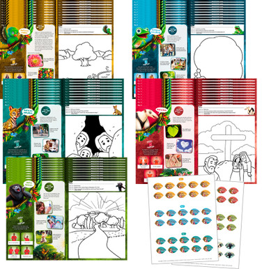 Preschool Bible Pack (Pack of 10) - Used Daily during Exploration ...