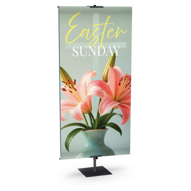 Church Banners - Lily Flowers - Easter Sunday - Concordia Supply