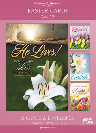 Easter - Boxed Cards - New Life (Pack of 12) - Concordia Supply