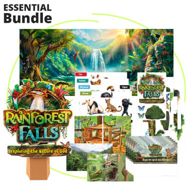 Ultimate Decor Publicity Bundle Rainforest Falls Vbs 2026 By Group