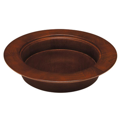 Handcrafted Stacking Bread Plate - Walnut Stain| Concordia Supply