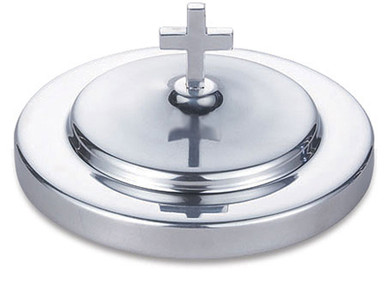 Stacking Bread Plate Cover - Polished Aluminum by Sudbury