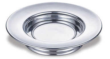 Stacking Bread Plate - Polished Aluminum by Sudbury