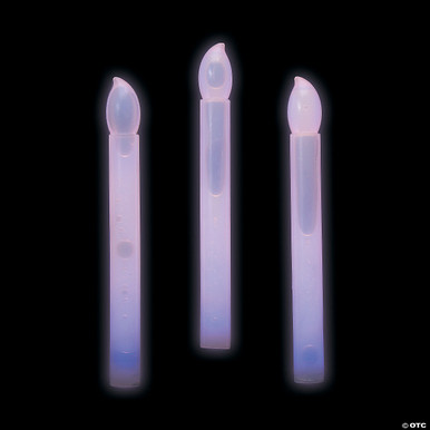 Candle Glow Sticks - 6" - Pack of 12