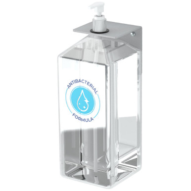 Pump Dispenser Wall Mount for Hand Sanitizer (Pack of 4)