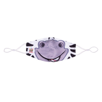 Kids Mask - Zebra Print - Reusable Cloth Child Size Facemask (Single)