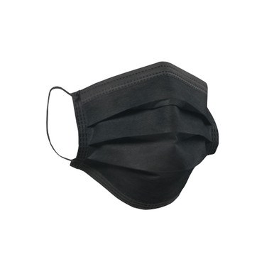 General Use Face Masks - Surgical-Medical Style Masks (Pack of 50) - BLACK