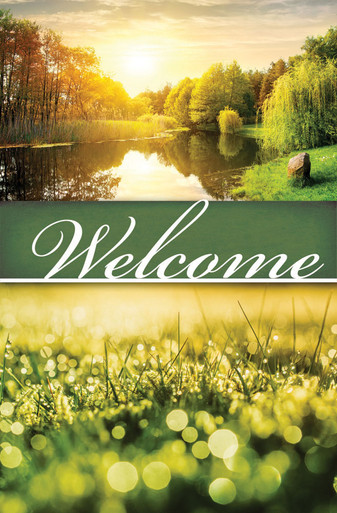 Church Bulletin 11" - Inspirational/Praise - Welcome (Pack of 100 ...
