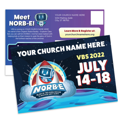 Custom VBS Postcards - NORBE VBS