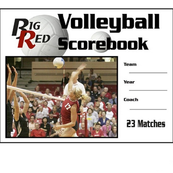 BIG RED VOLLEYBALL SCOREBOOK