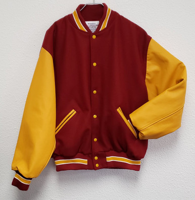 SIERRA MENS HIGH SCHOOL LETTER JACKET - All American Sports