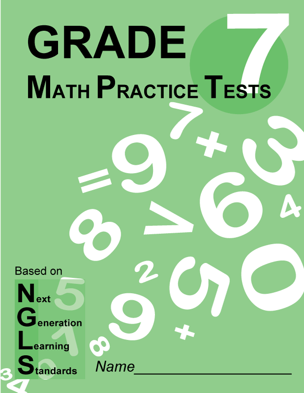 7th grade Math NGLS practice tests for sale | Topical Review Book ...