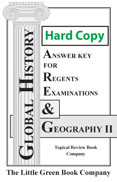 Answer Key - Global History & Geography For Regents Examinations (Hard ...