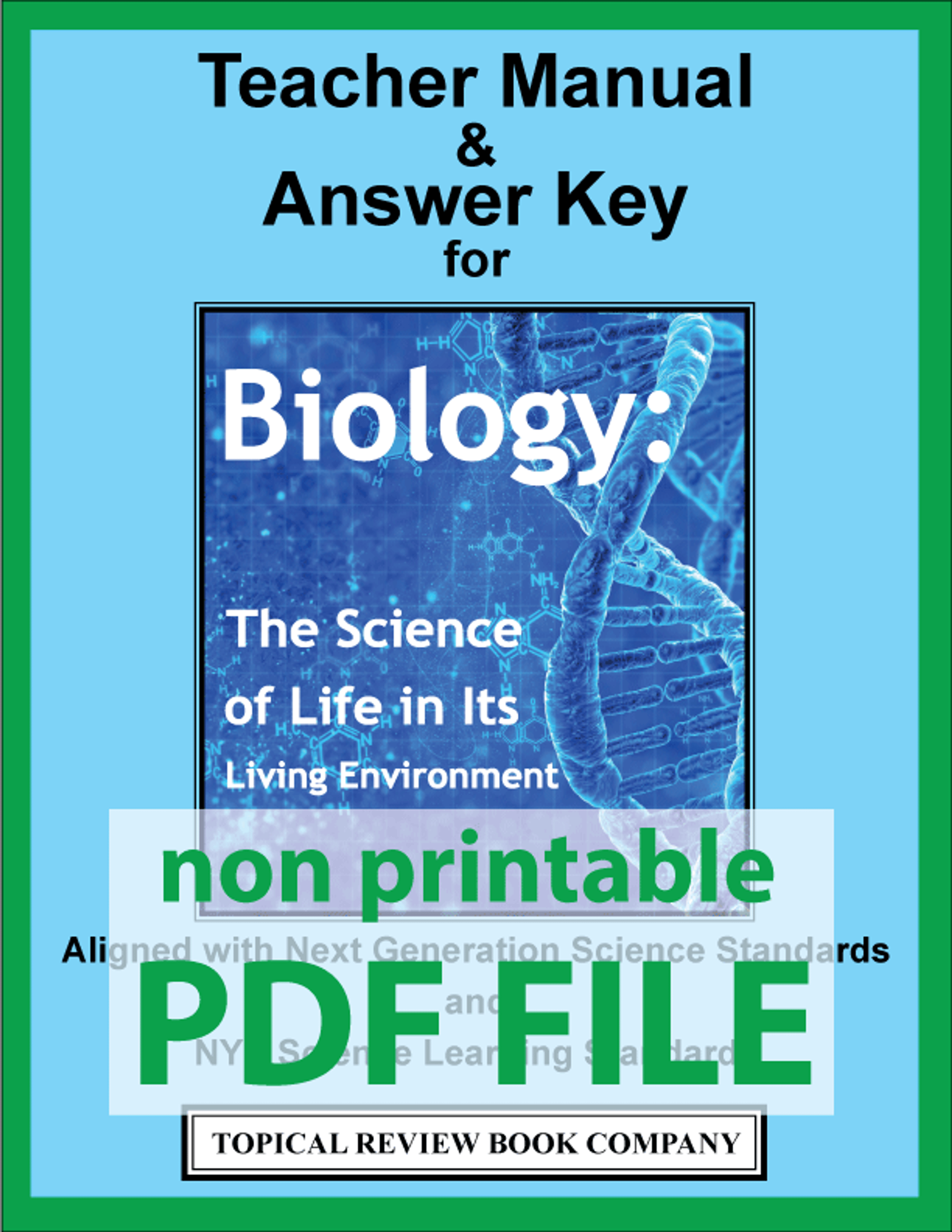 SCIENCE - Living Environment & Biology - Topical Review Book Company