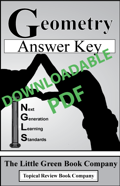 Geometry Practice Tests (NGLS) - Non-Printable PDF Answer Key - Topical ...