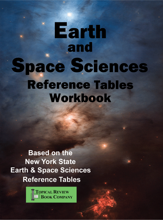 Earth and Space Science Reference Tables Workbook for sale | Written by ...