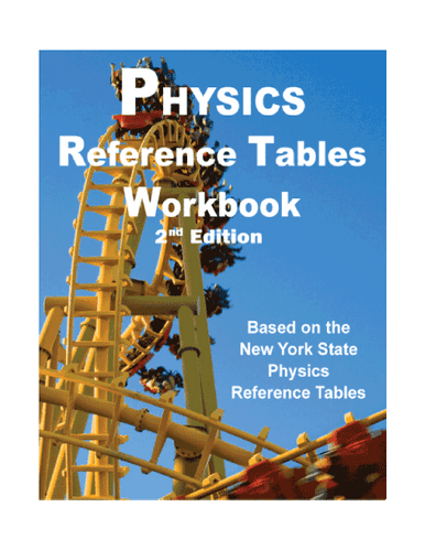 Physics Reference Tables Workbook 3rd Edition for sale | Written by ...