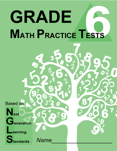 6th grade Math NGLS practice tests for sale | Topical Review Book ...