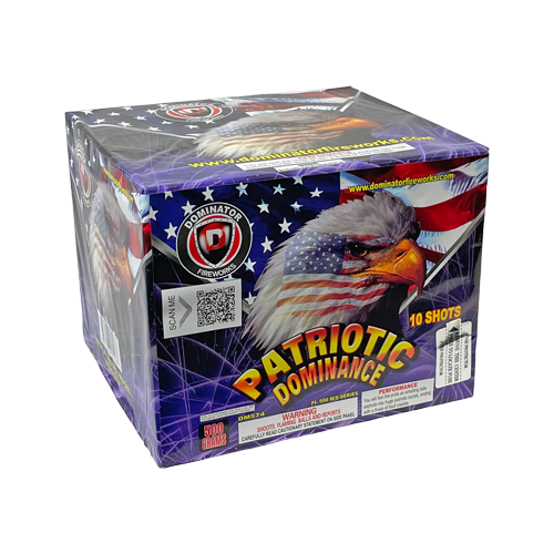 Patriotic Dominance - USWHOLESALEFIREWORKS