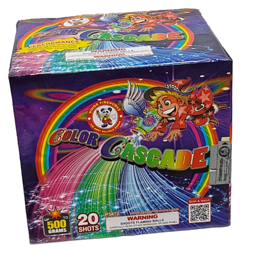 Color Cascade - USWHOLESALEFIREWORKS
