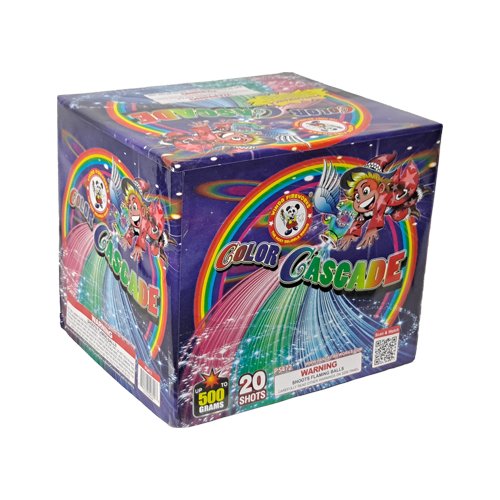 Wholesale Firework Cases Color Cascade 4/1 - USWHOLESALEFIREWORKS