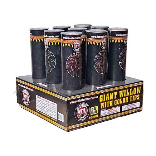 Wholesale Firework Cases 3 Inch Giant Willow With Color Tips 2/1 ...
