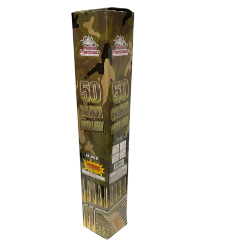 50 CALIBER ARTILLERY - USWHOLESALEFIREWORKS
