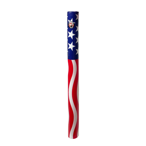 L.E.D. Foam Baton - US Flag - USWHOLESALEFIREWORKS