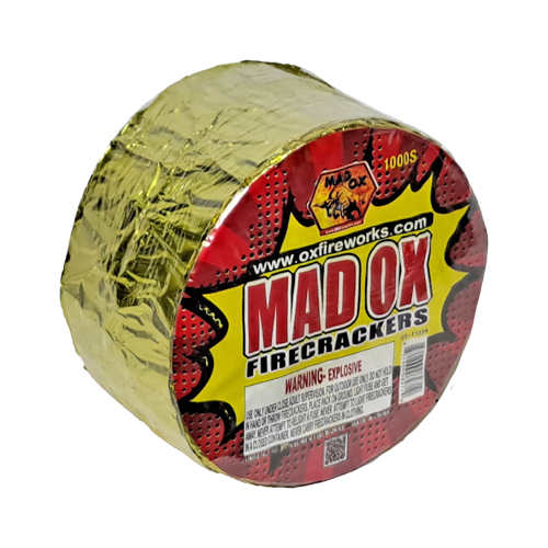 Wholesale Firework Cases - Mad Ox Firecrackers 1000s 16/1 ...