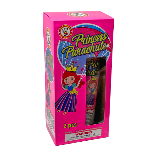 Wholesale Firework Cases Princess Parachute Single Shot Tube 24/2 ...