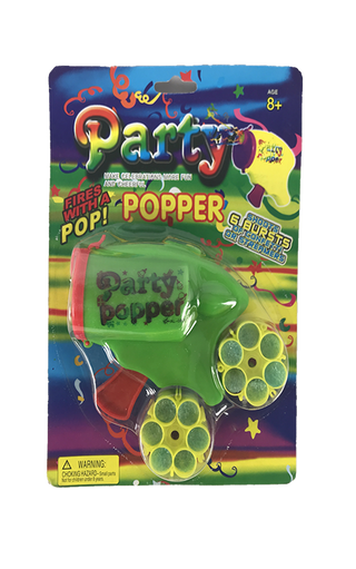 Party Popper Gun Refills 6 Pack - USWHOLESALEFIREWORKS