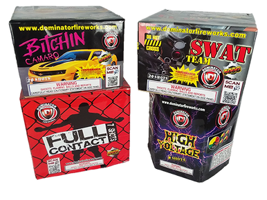 Wholesale Firework Cases VARIETY PACK VALUE CAKES #2 4/1 ...