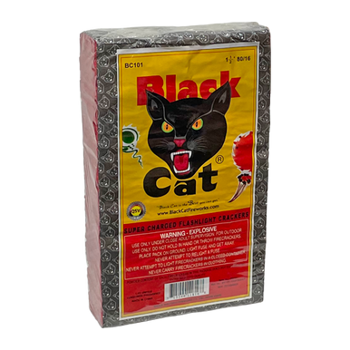 Black Cat Firecrackers 16s - Full Brick
