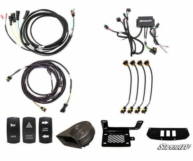 Superatv Can Am Defender Plug And Play Turn Signal Kit