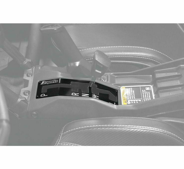 DragonFire Racing Can-Am X3 Shifter Plate (Black) | UTVSource.com