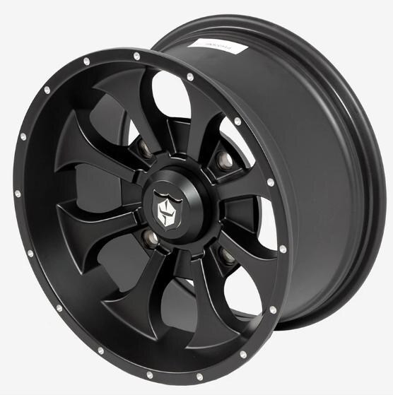 Buy Pro Armor Knight UTV Wheels (15x8) (4x137) (Matte Black) from Pro ...