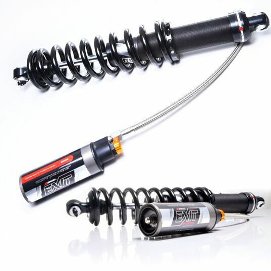 Buy ZBroz Racing Can-Am Defender 2.2" X1 Series Remote Rear Exit Shocks ...