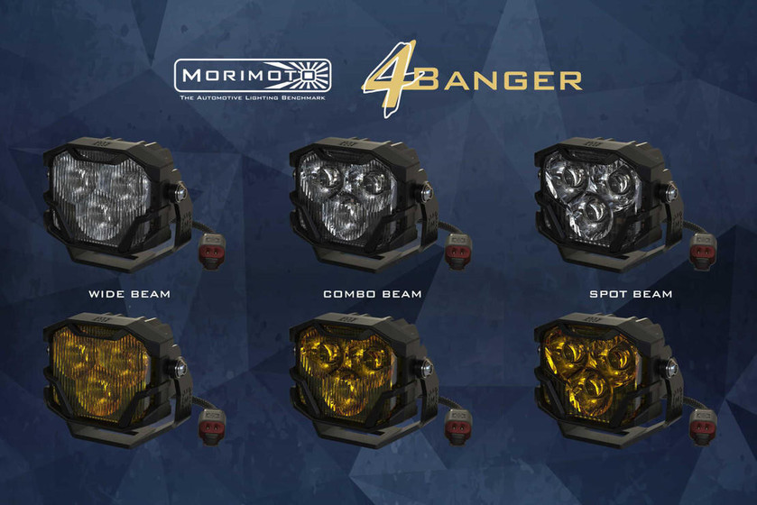 Morimoto Lighting 4Banger LED Pods Flush Mount | UTVSource.com