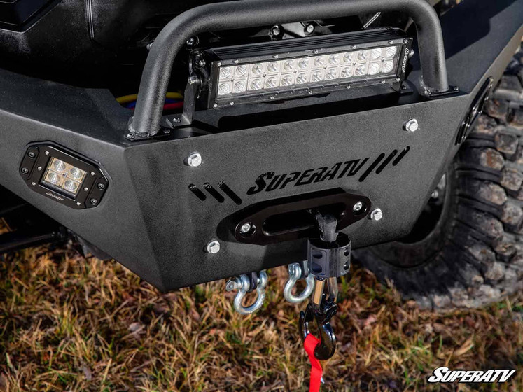 Buy SuperATV Can-Am Defender Heavy Weight Winch-Ready Front Bumper from ...
