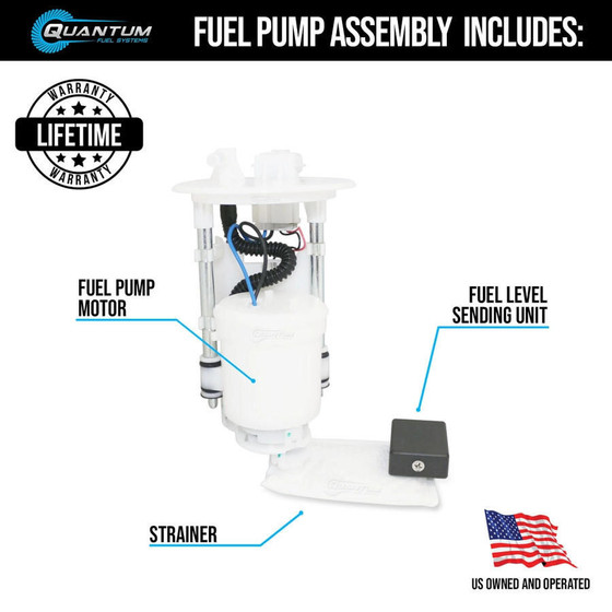 Buy Quantum QFS Yamaha OEM Replacement Fuel Pump Assembly from Quantum ...