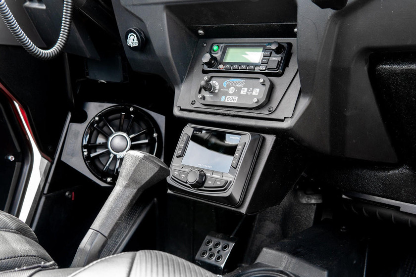 Buy Utv Stereo Polaris Rzr Under Dash Display Mount From Utv Stereo