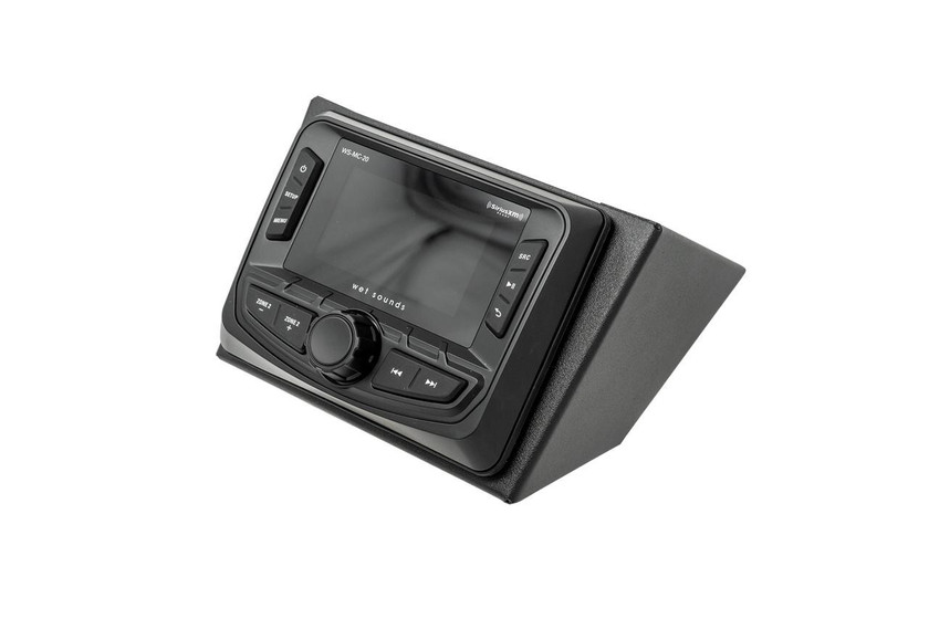 Buy UTV Stereo Polaris RZR Under Dash Display Mount from UTV Stereo ...
