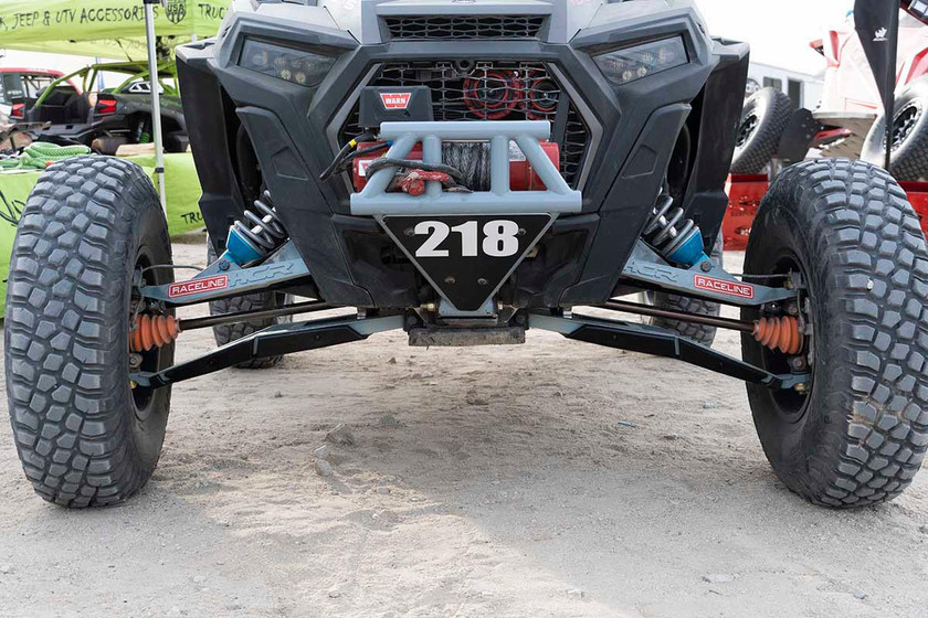 HCR Racing Polaris RZR Turbo S Skid Plates (A-Arms Only) | UTVSource.com