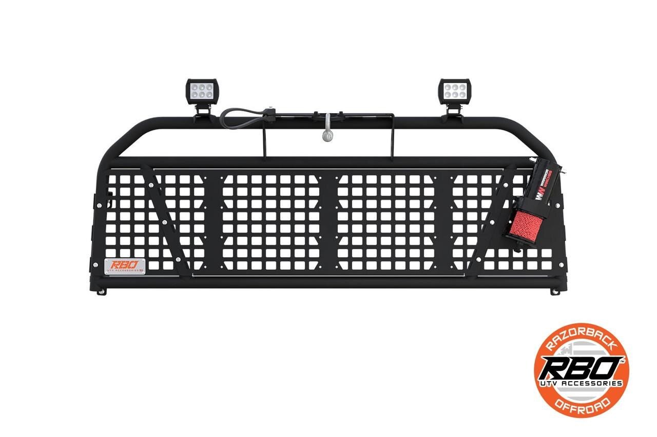 Razorback Offroad RBO Polaris Ranger XD 1500 Sidepuller Winch Rack ...
