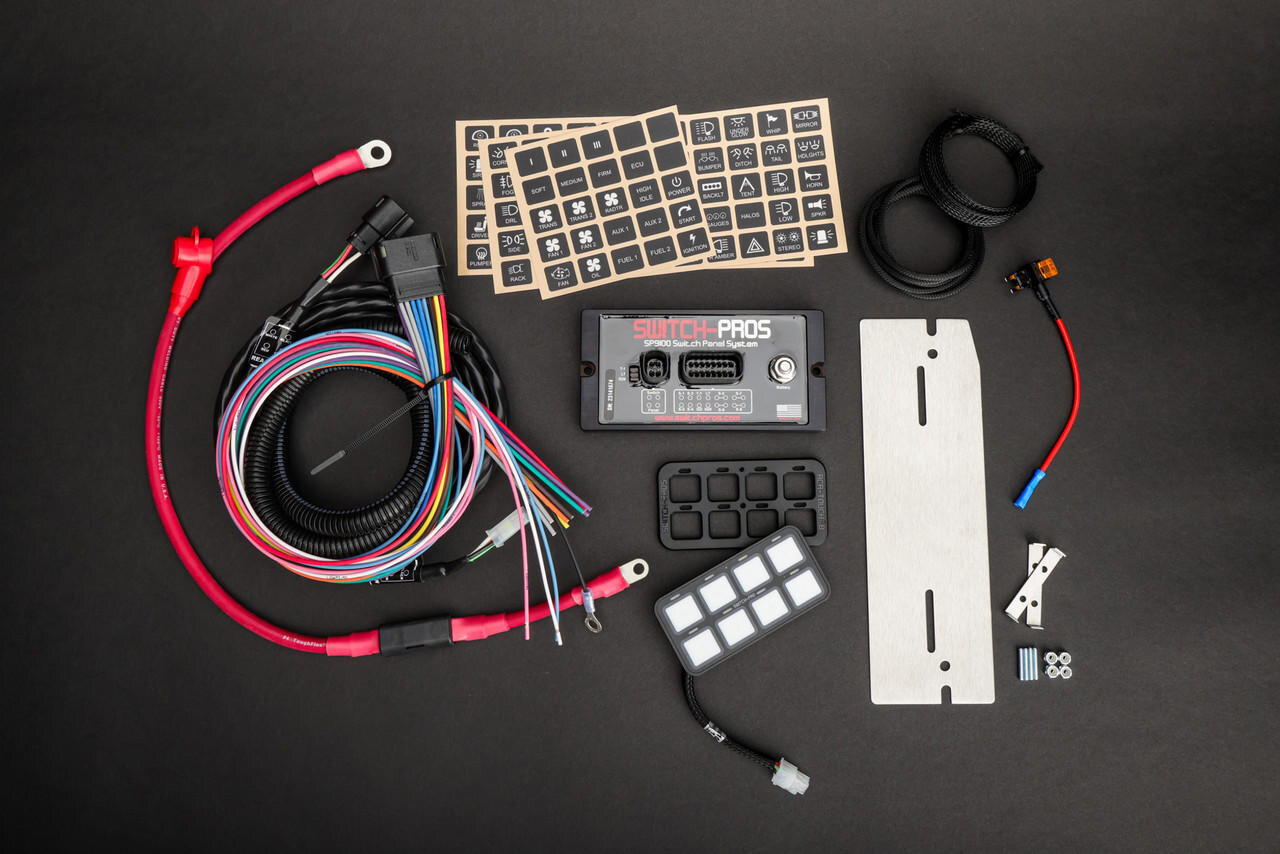 Buy Switch Pros SP9100 8 Button Auxiliary Power Switch System at UTV ...