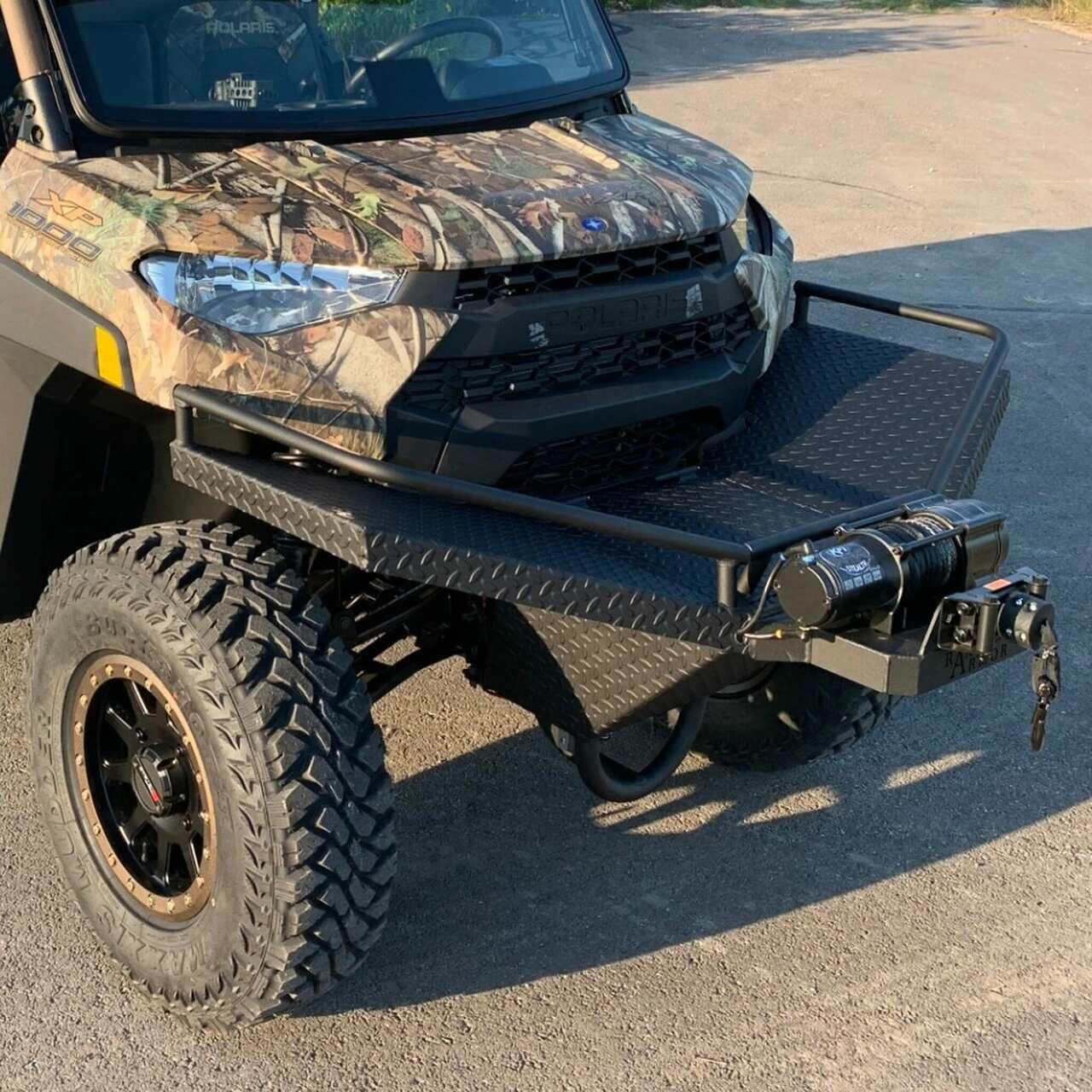 Buy Ranch Armor Polaris Ranger Feeder Front Bumper Rack at UTV Source ...